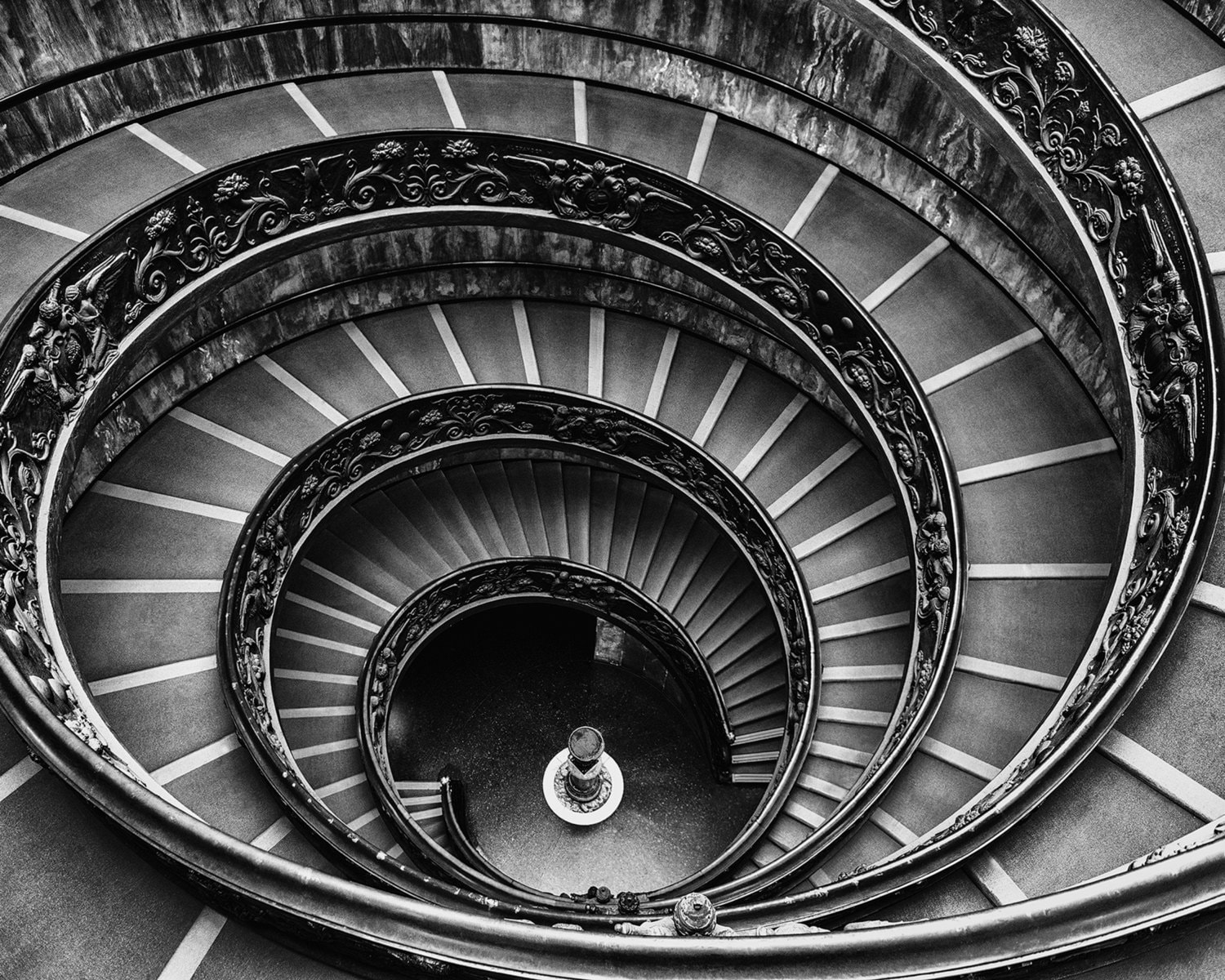 Spiral Staircase, Fibonacci Spiral, Geometric Wall Art, Neutral Wall ...