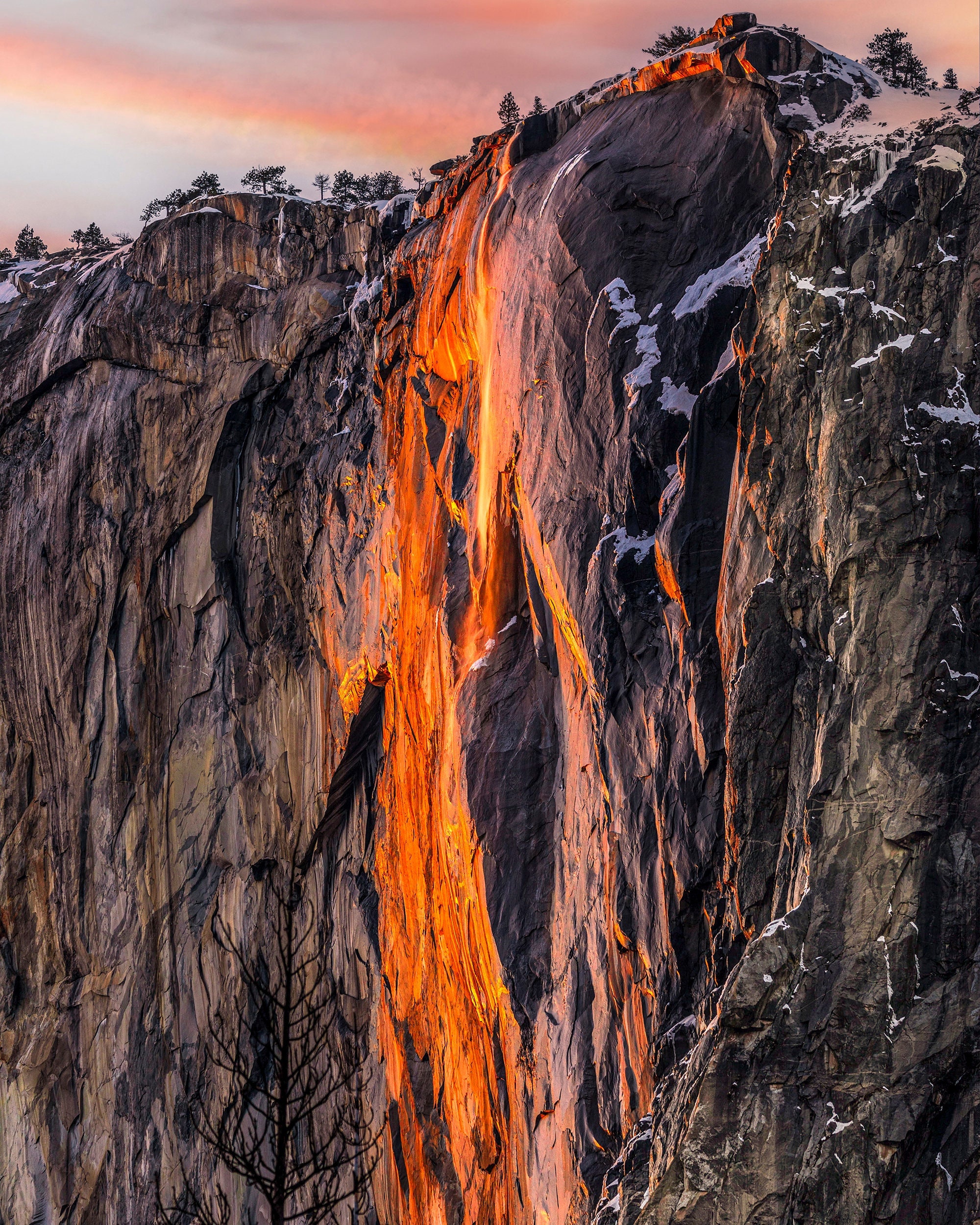 Yosemite Firefall Photo, Yosemite Horsetail Falls, Travel Photography ...