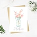 Get Well Soon Card, Watercolor, Last Minute Instant Downloadable Card ...
