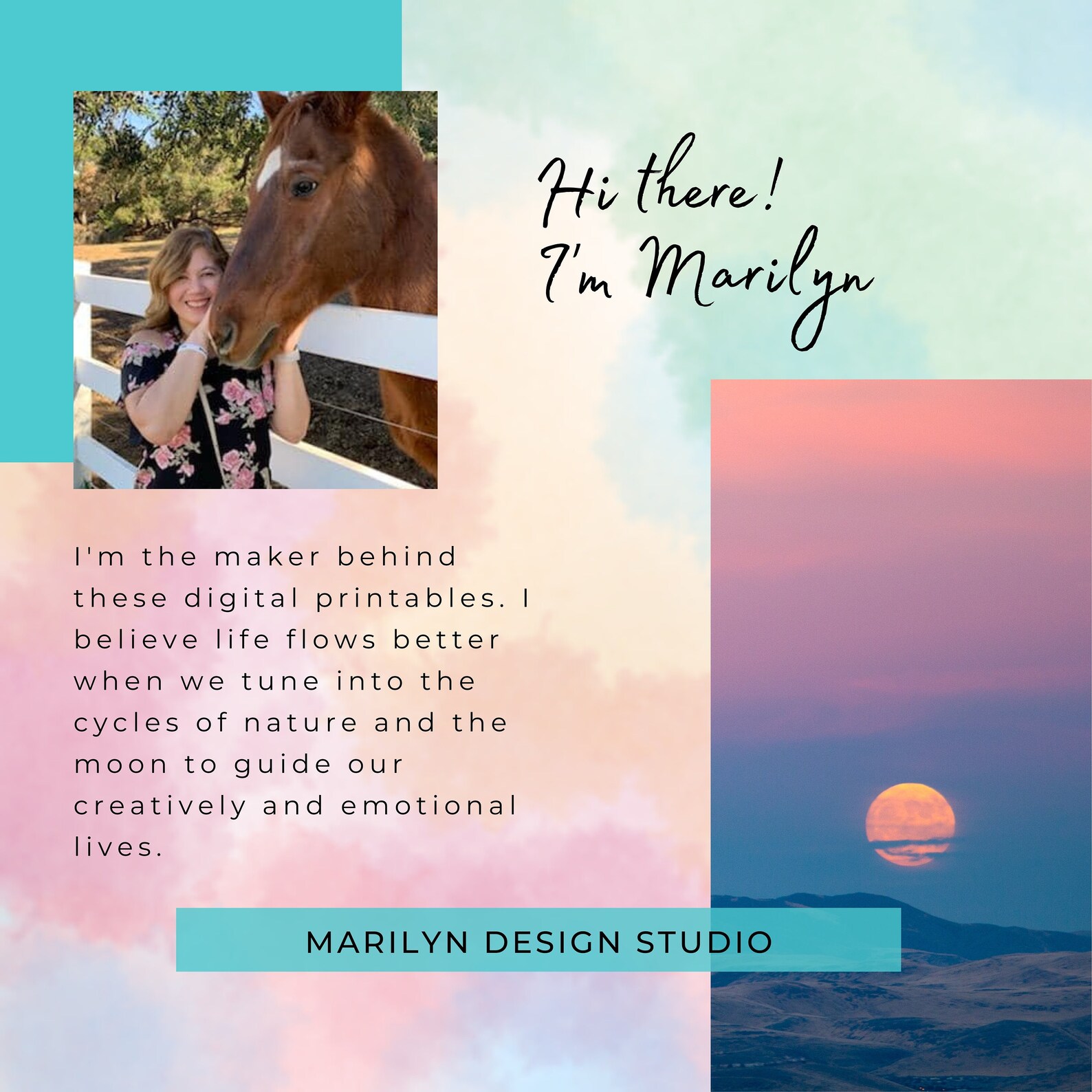 Get Well Soon Card, Watercolor, Last Minute Instant Downloadable Card ...