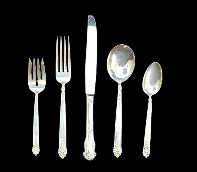 1940s National Silver Co. King Edward Silverplate Flatware - 20 Piece ...