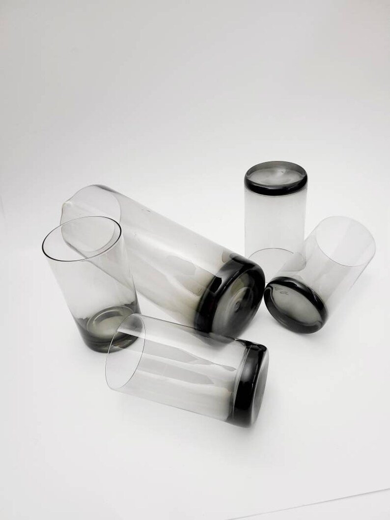 Mid Century Kaj Franck 1609 Smoke Gray Martini Pitcher and - Etsy