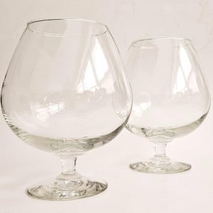 Libbey Glass Brandy Snifters / Inhalers 32oz #8410 - a Pair - Etsy