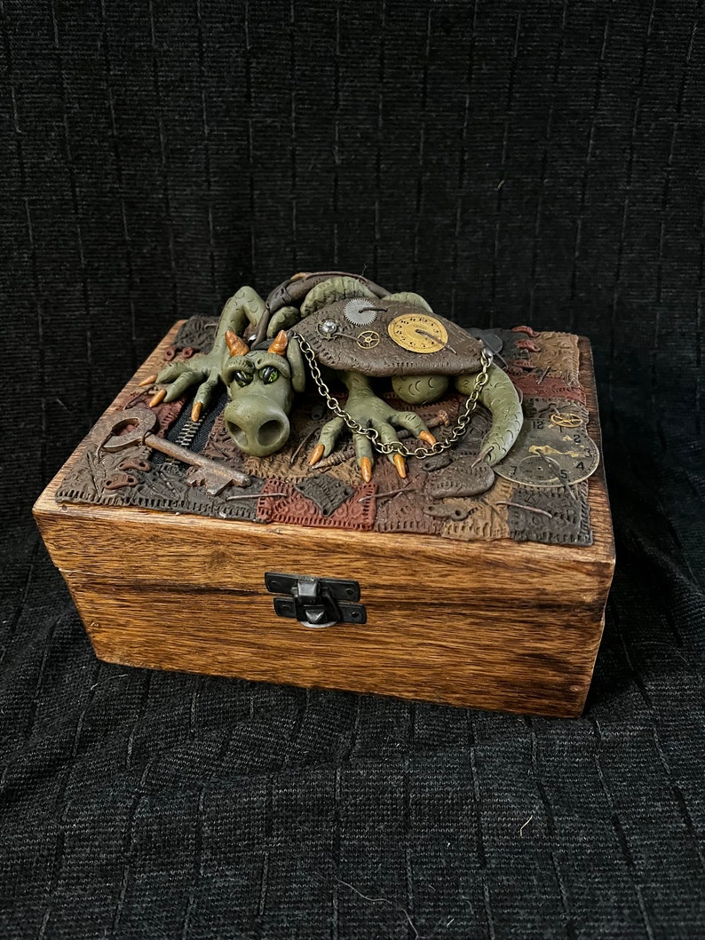 Steampunk Dragon Box - Etsy