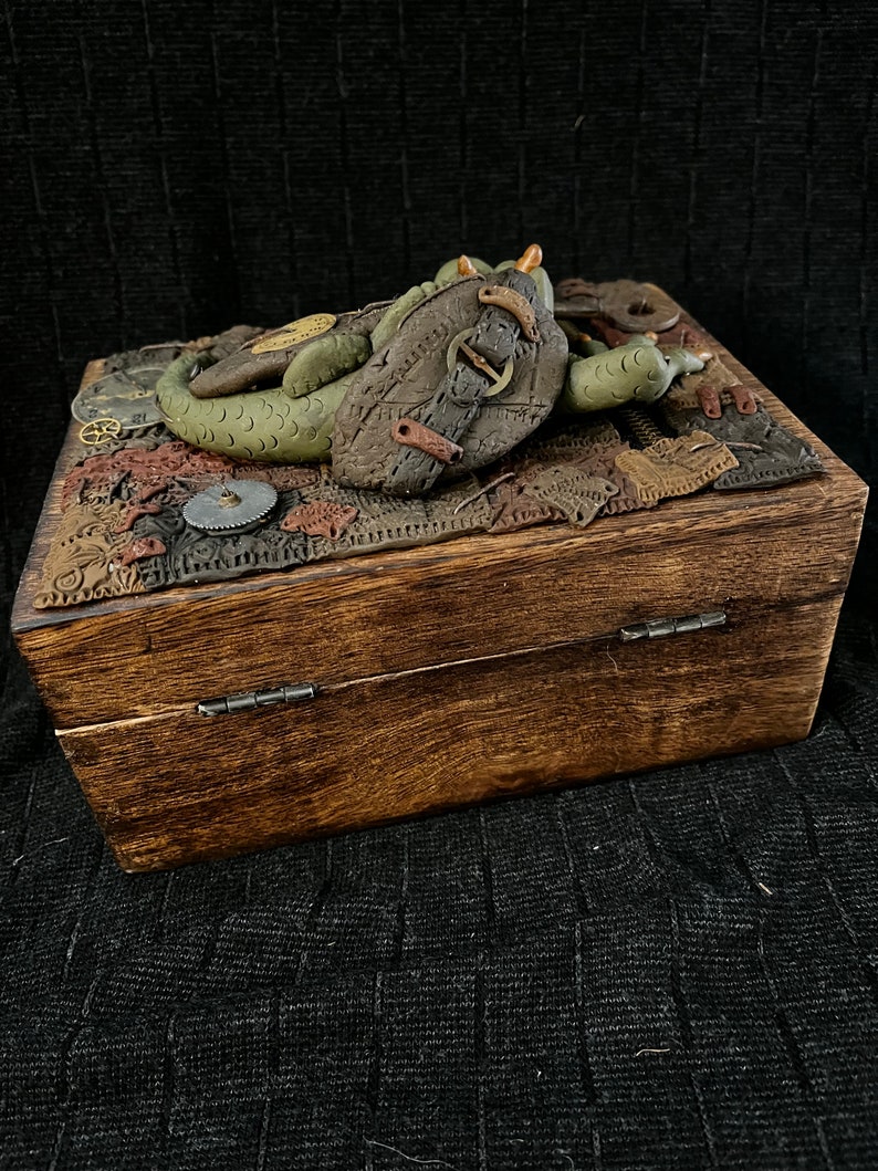 Steampunk Dragon Box - Etsy
