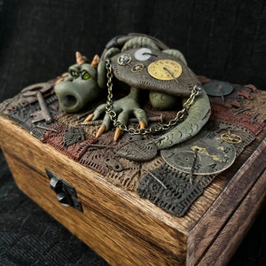 Steampunk Dragon Box - Etsy