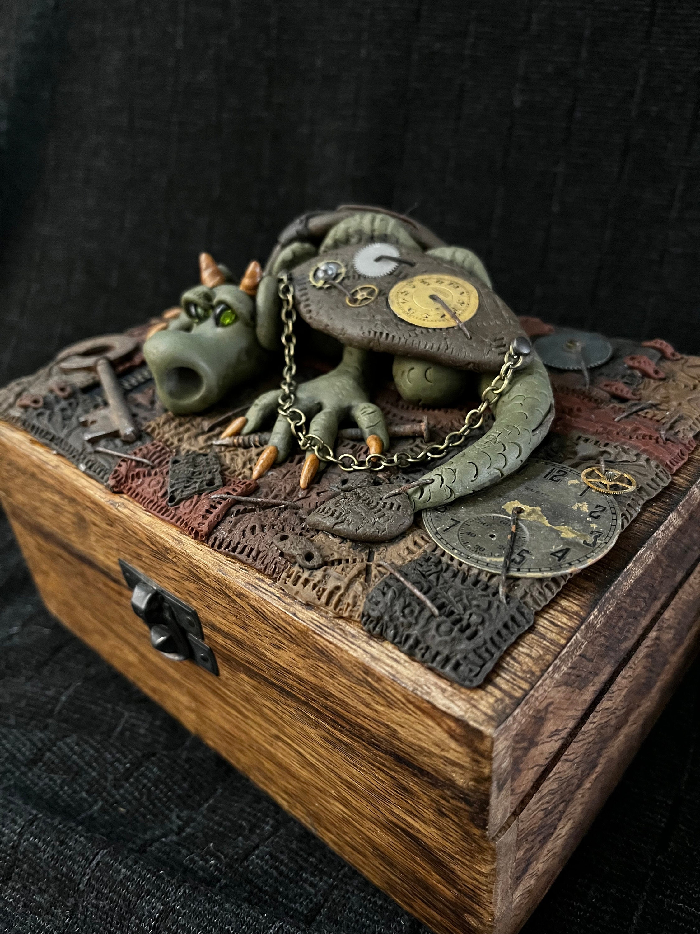 Steampunk Dragon Box - Etsy