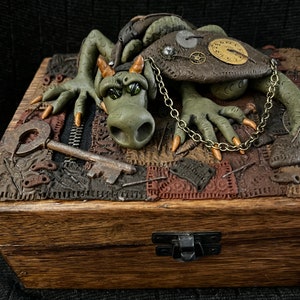 Steampunk Dragon Box - Etsy