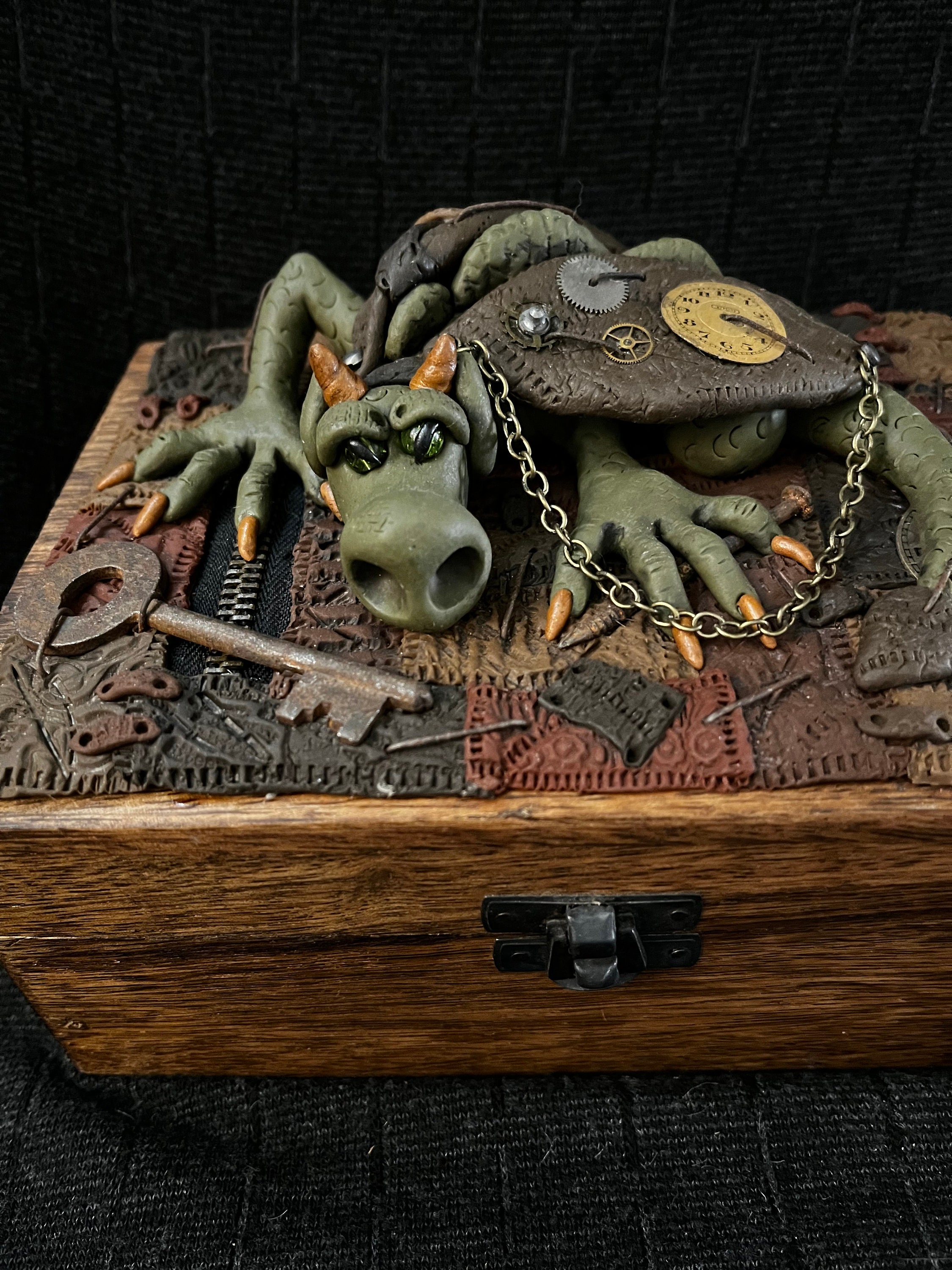 Steampunk Dragon Box - Etsy