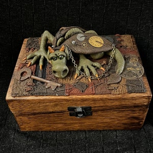 Steampunk Dragon Box - Etsy
