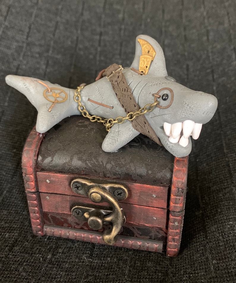 Shark Box - Etsy