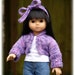 Kimana, PDF Doll Clothes a Flattering Bolero Jacket Knitting Pattern ...