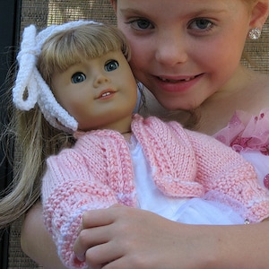 Kimana, PDF Doll Clothes a Flattering Bolero Jacket Knitting Pattern ...