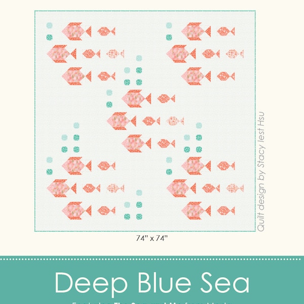 Blue Quilt Patterns - Etsy