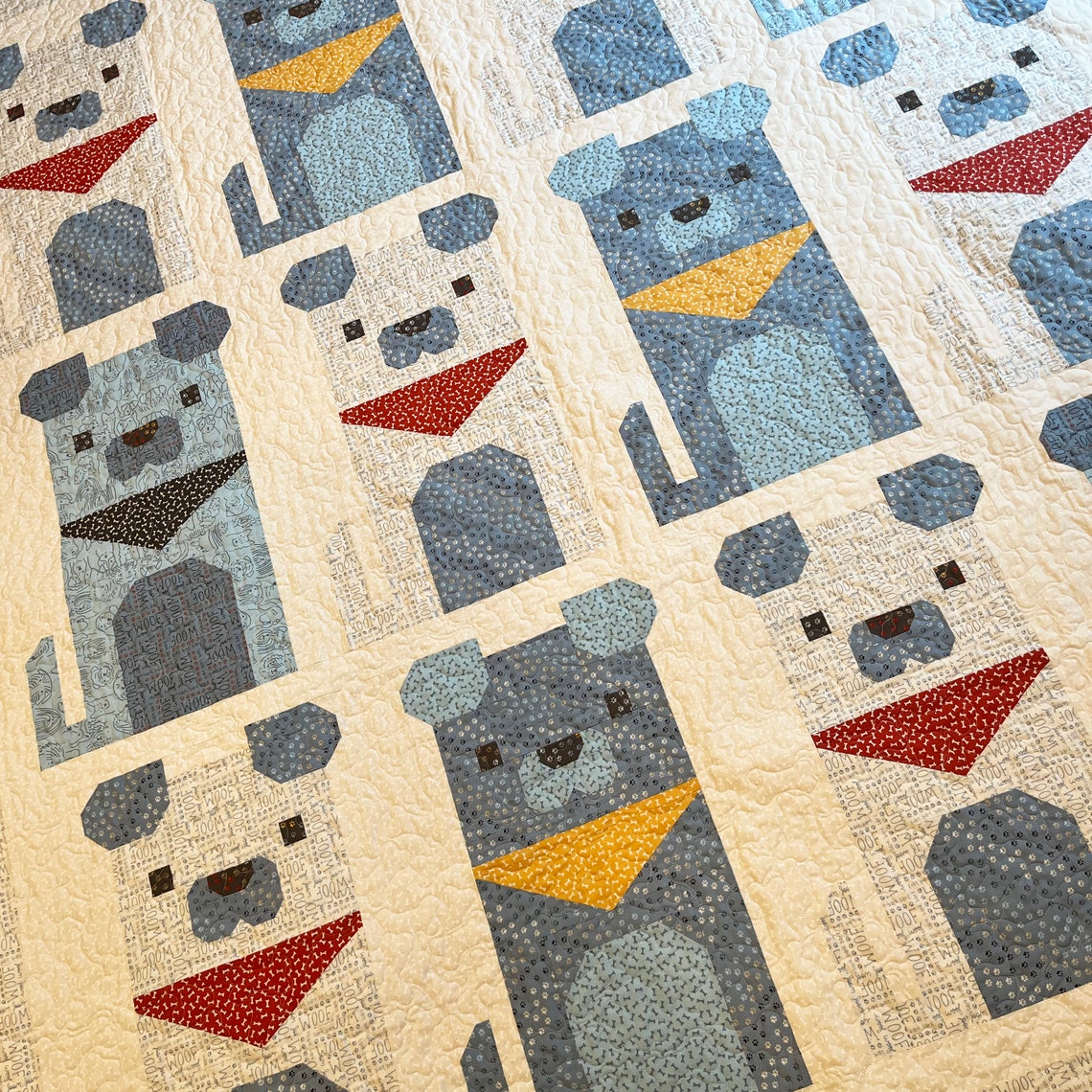 Dog Daze Quilt Stacy Iest Hsu Quilt Pattern PDF - Etsy