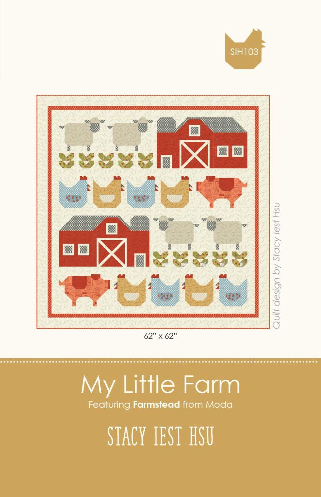 My Little Farm Stacy Iest Hsu Quilt Pattern PDF - Etsy