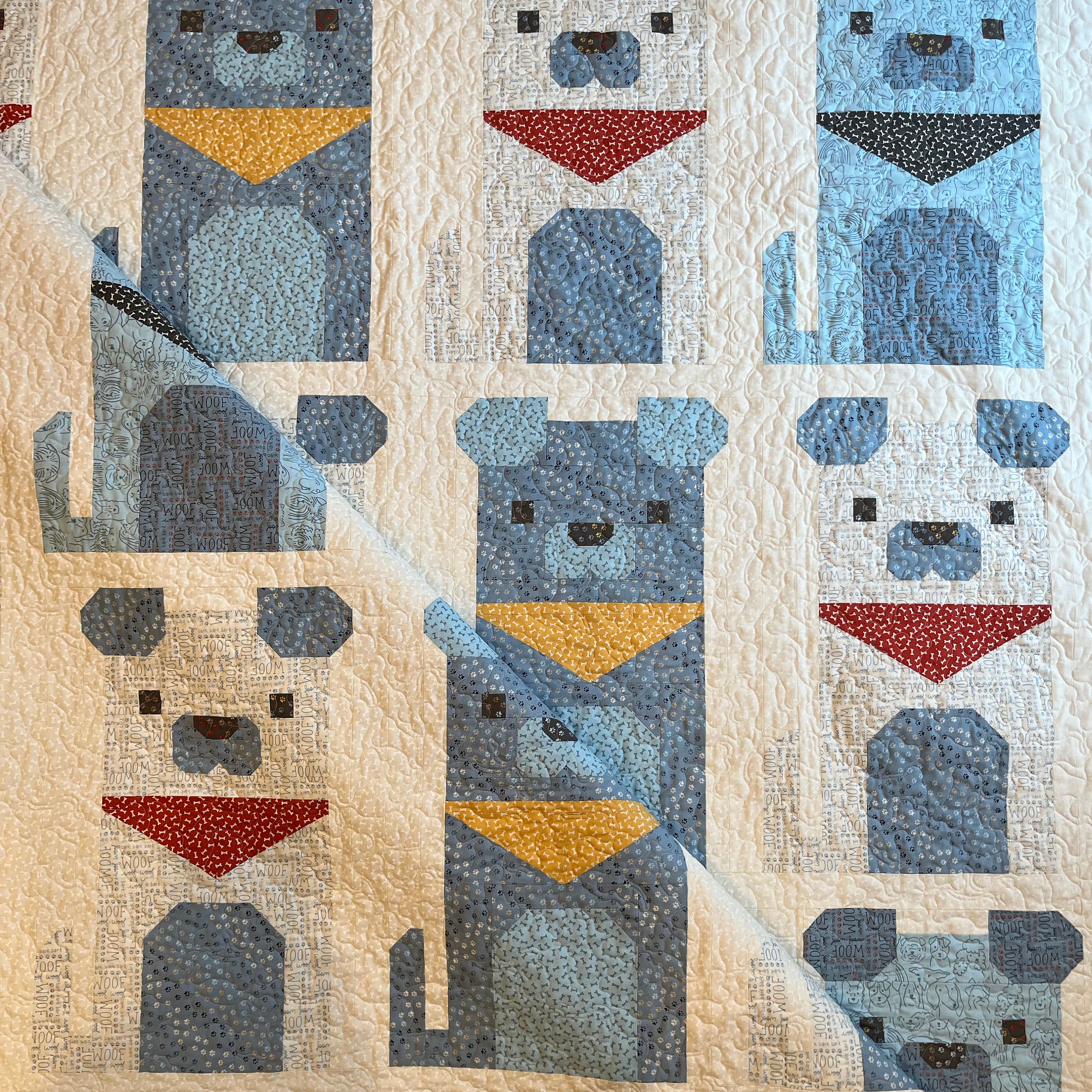 Dog Daze Quilt Stacy Iest Hsu Quilt Pattern PDF - Etsy