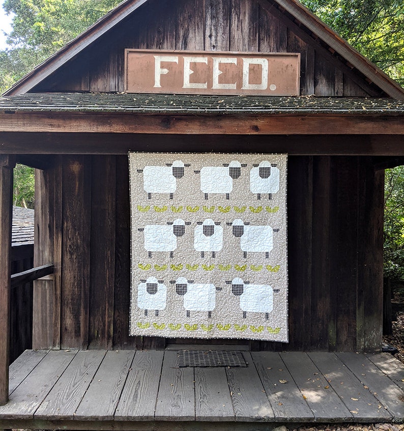 Baa Baa Baby Sheep Stacy Iest Hsu Quilt Pattern PDF - Etsy