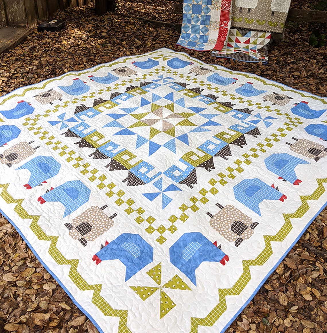 Country Charm Stacy Iest Hsu Quilt Pattern PDF - Etsy