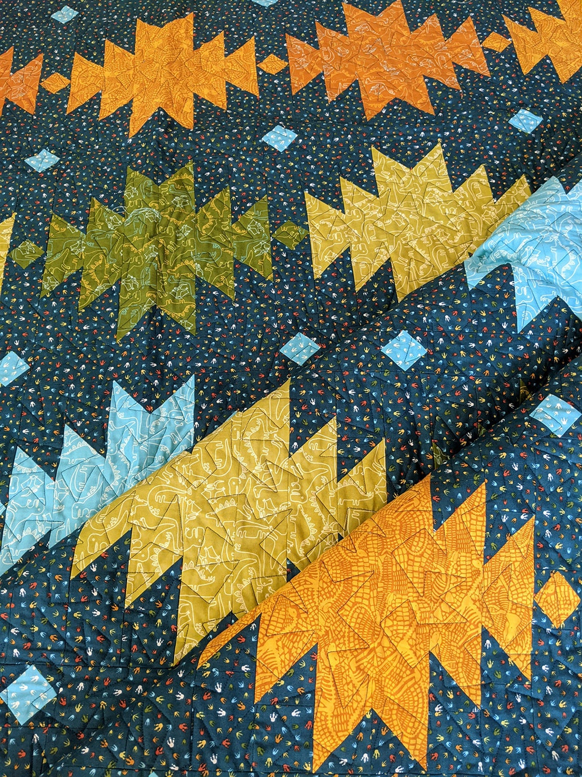 Roar Stacy Iest Hsu Quilt Pattern PDF - Etsy