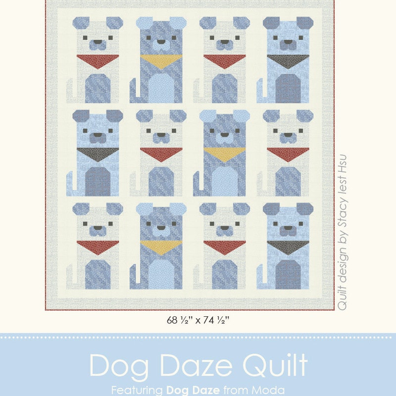 Dog Quilt Patterns - Etsy