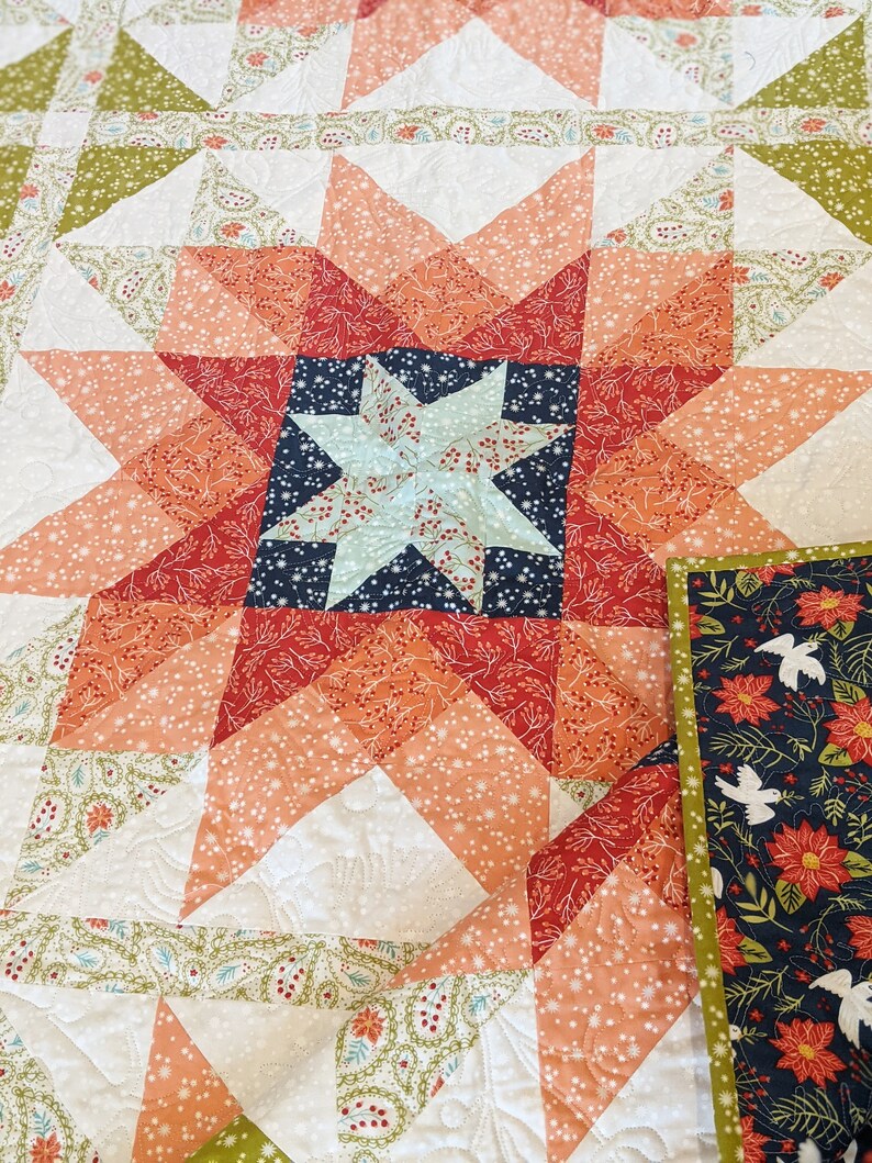 Pointsettia Parade Stacy Iest Hsu Quilt Pattern Pdf Etsy