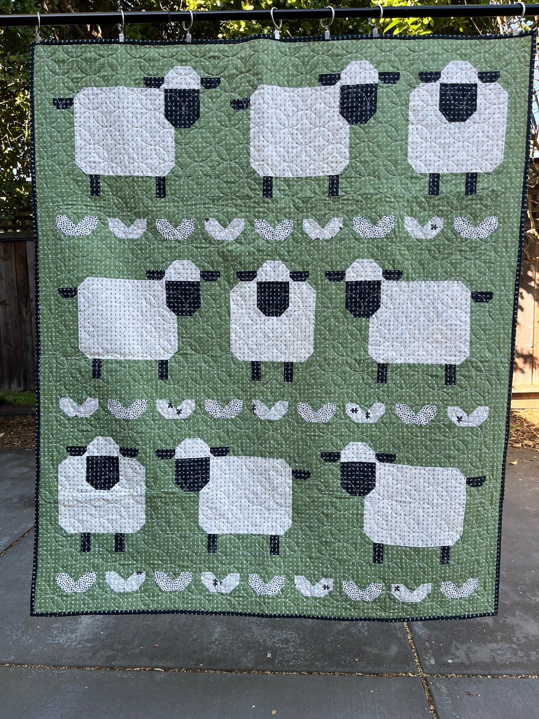 Ba Ba Baby Sheep Sample Quilt - Etsy