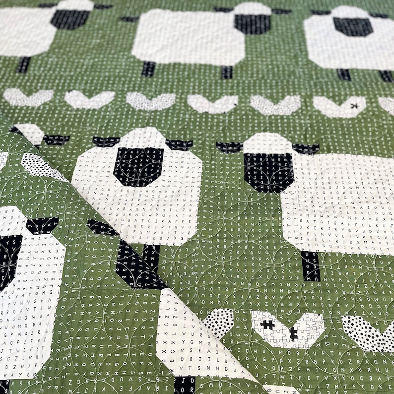 Baa Baa Baby Sheep Stacy Iest Hsu Quilt Pattern PDF - Etsy
