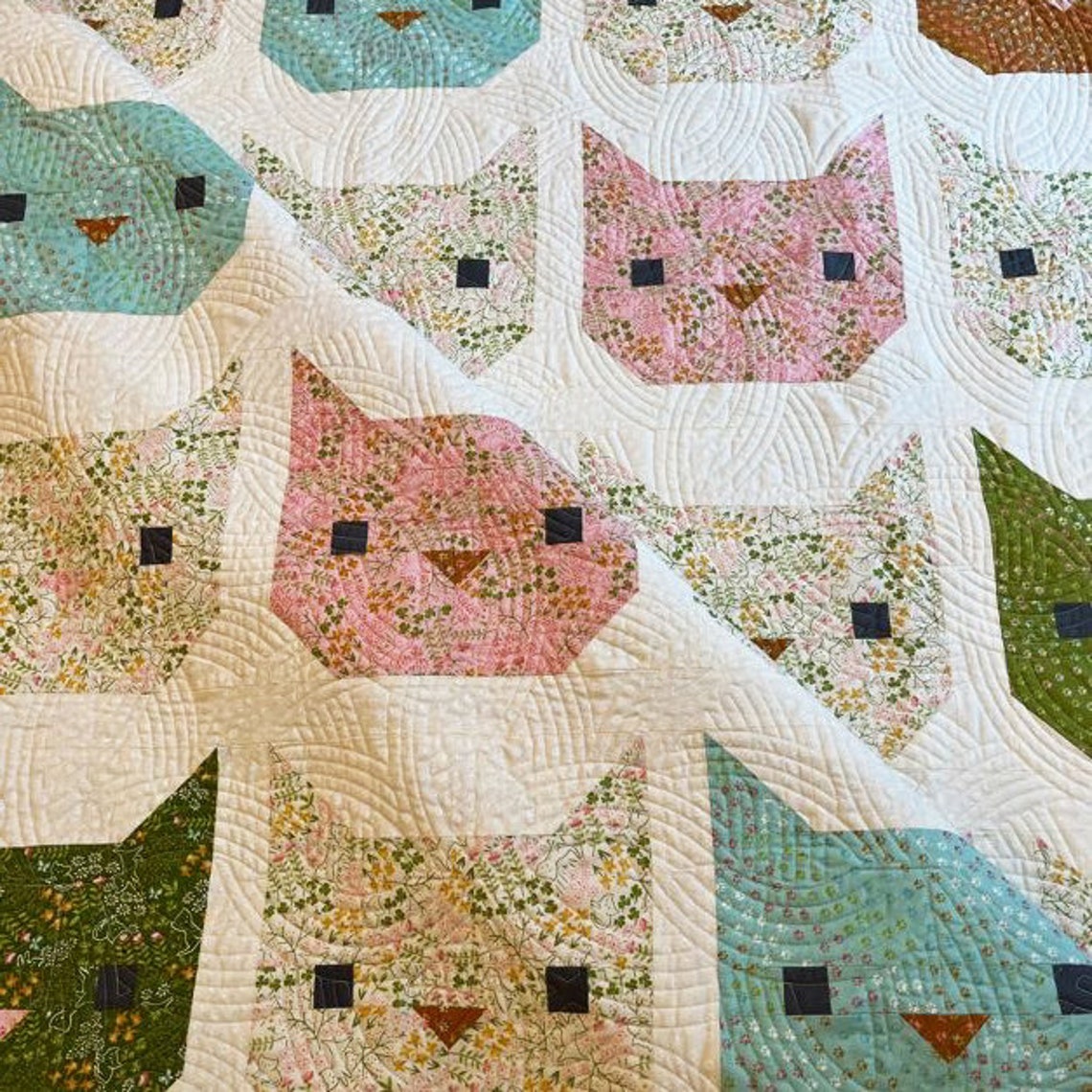 Kitty Pride Stacy Iest Hsu Quilt Pattern PDF - Etsy