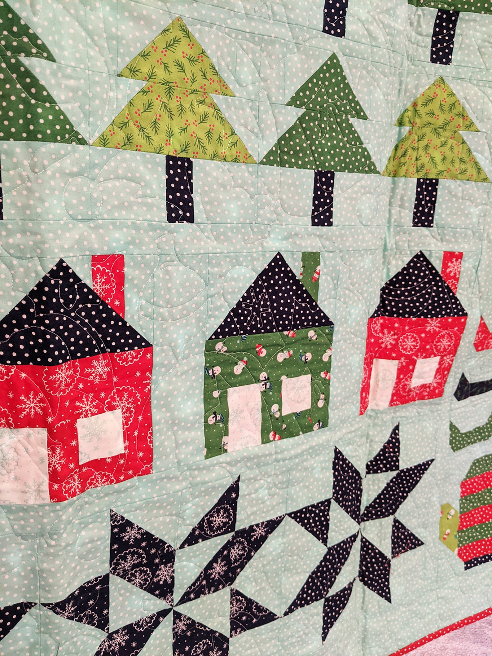 Snowman Sampler Stacy Iest Hsu Quilt Pattern PDF - Etsy