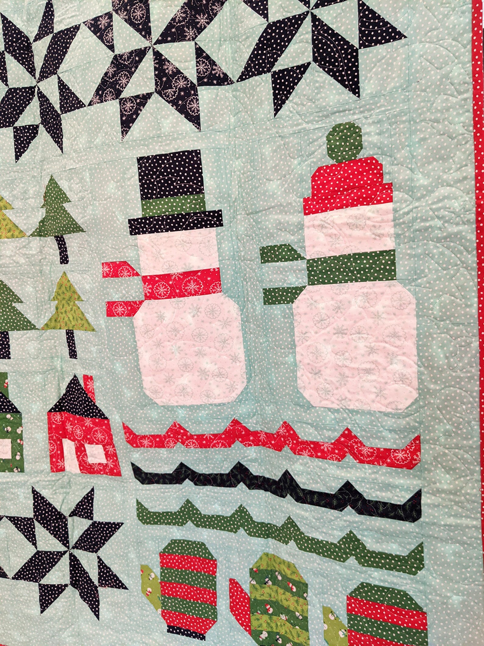 Snowman Sampler Stacy Iest Hsu Quilt Pattern PDF - Etsy