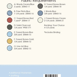 Dog Daze Quilt Stacy Iest Hsu Quilt Pattern PDF - Etsy