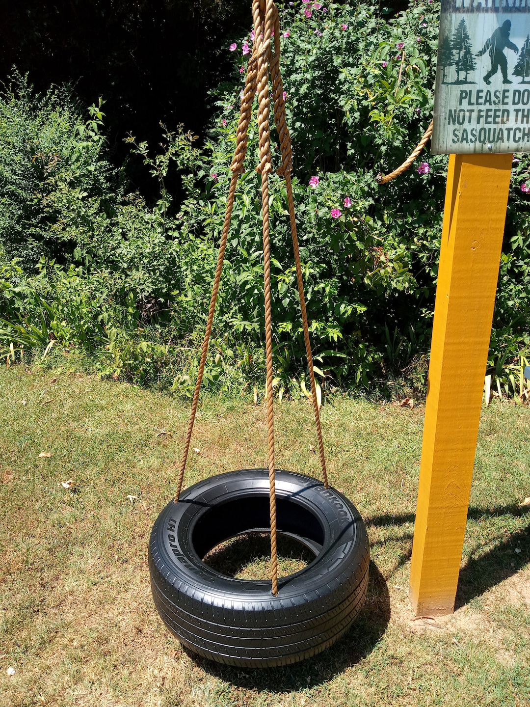 Horizontal Tire Tree Swing- Made in the USA - Etsy