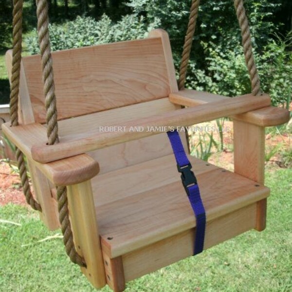 Wood Tree Swing - Etsy