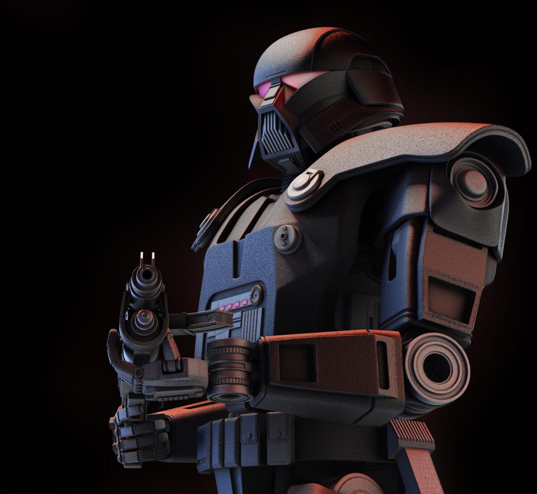 Galactic Destroyer Custom Statue Figure 1/6 - Etsy