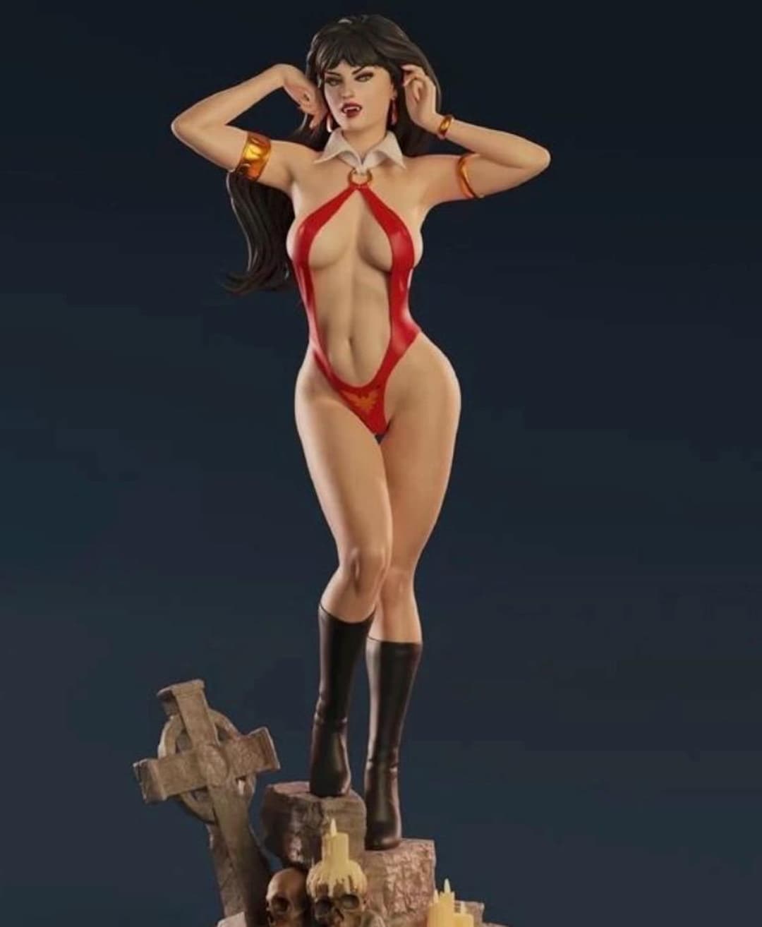 Vampirella Figure Statue - Etsy