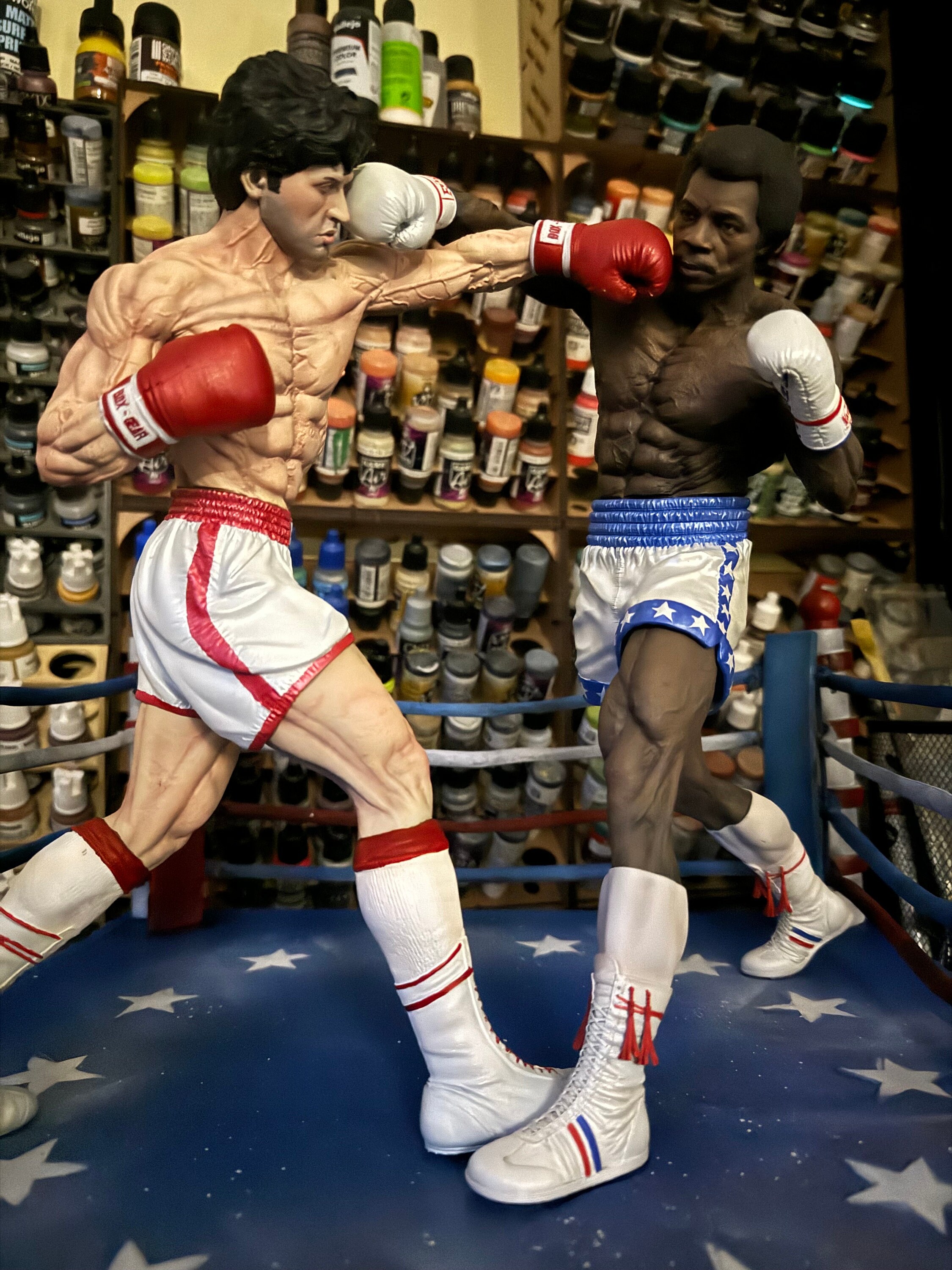 Boxing Legends Custom Diorama 1/6 Figurine - Etsy