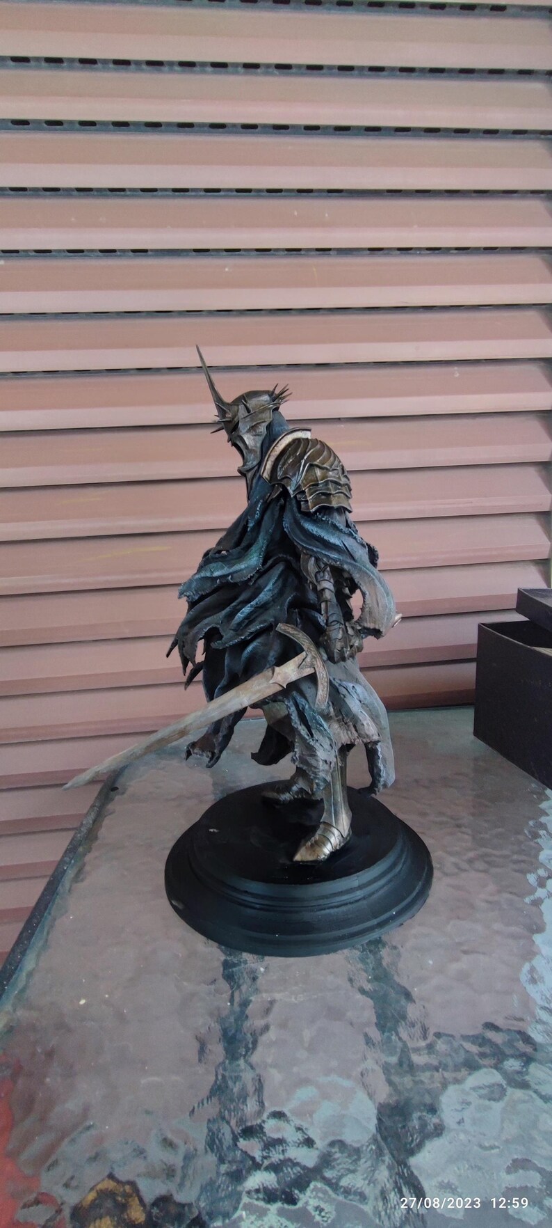 Dark Wraith King | Lotr| 1:6 Statue Figure Rust Version - Etsy