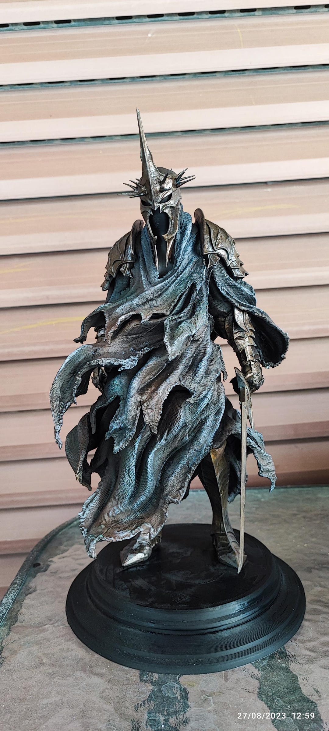 Dark Wraith King Lotr 1:6 Statue Figure Rust Version - Etsy