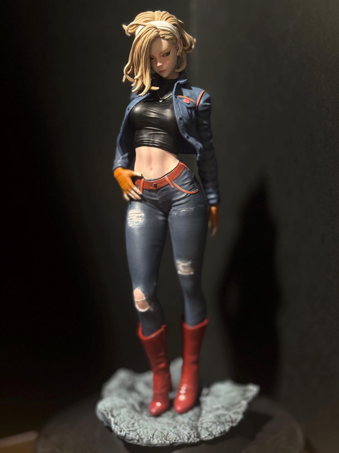 Blonde Android Figure Statue 1/6 - Etsy