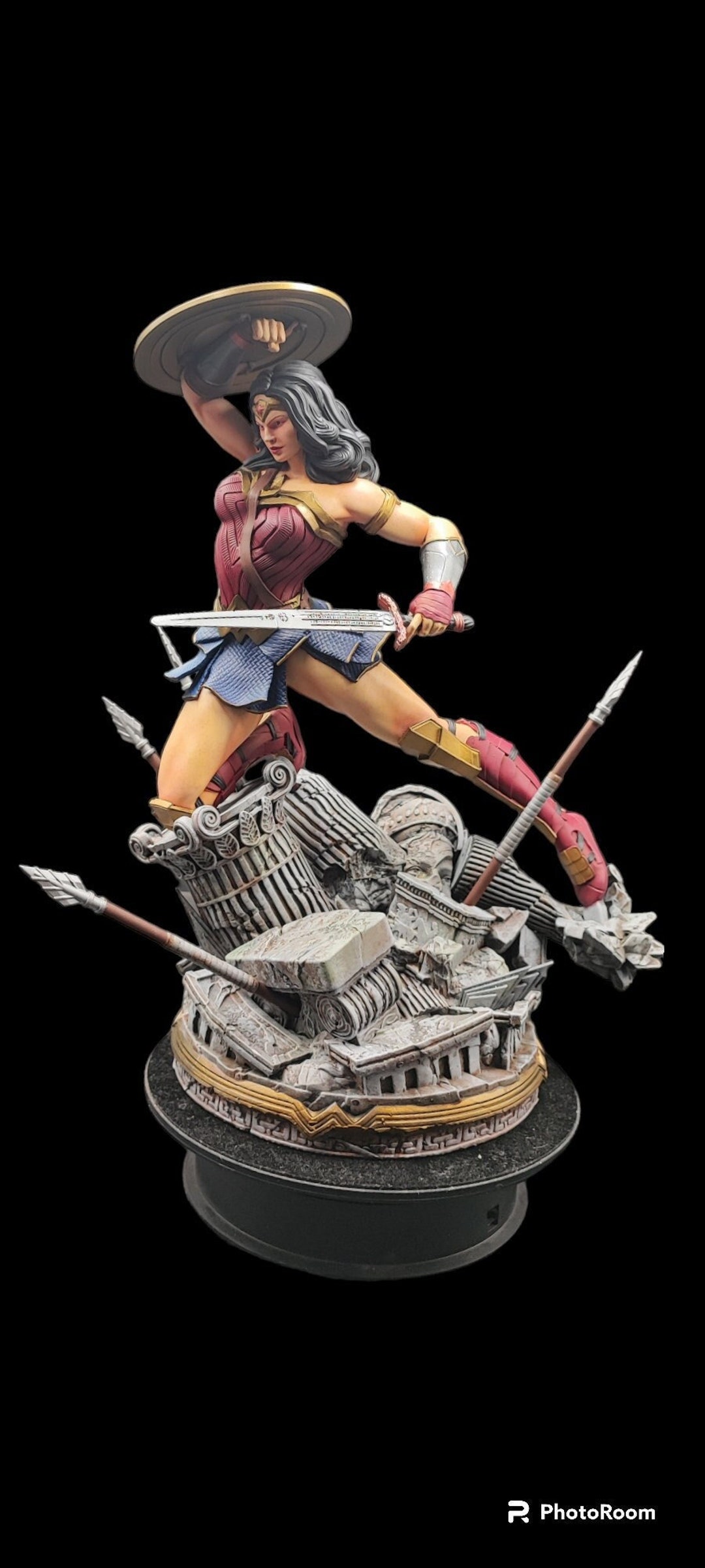Amazonian Warrior Resin Custom Collectible Statue 1/6 / Hand Painted - Etsy