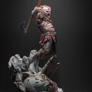 Mythical Warrior King Figure Statue 1/6 - Etsy