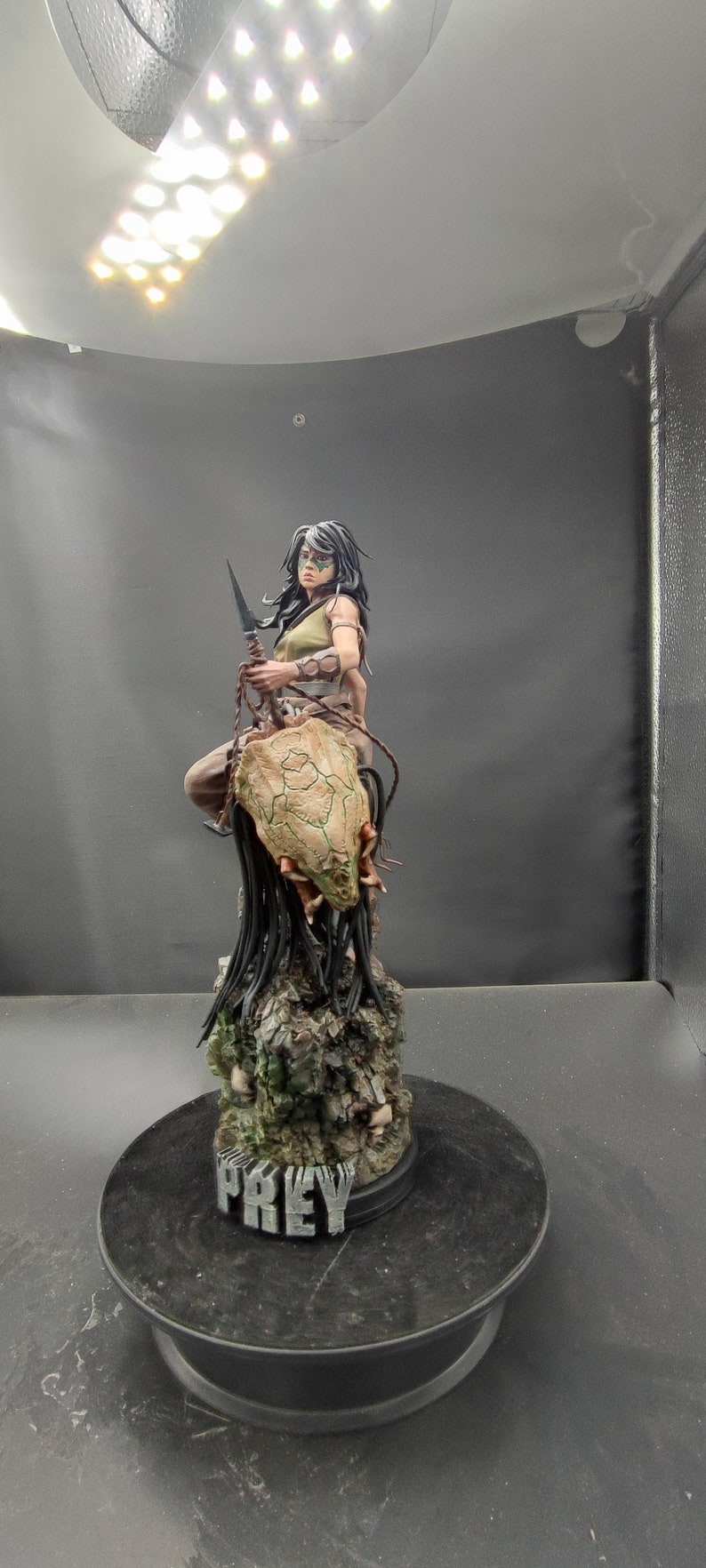 Predator Naru and Her PREY 3d Printed Custom Collectible Statue - Etsy