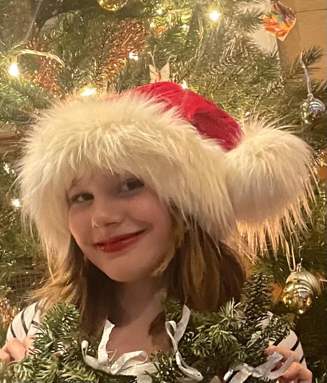 Red Father Christmas Hat Santa - Etsy