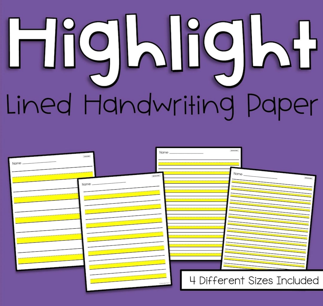 Dyslexia & Dysgraphia Handwriting Practice: Primary Ruled Worksheets ...