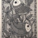 Madhubani Fish, Mithila Painting, Authentic Mithila Art, Housewarming ...