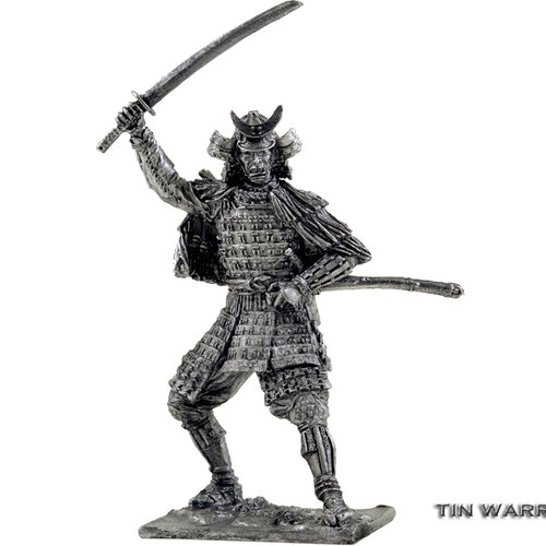 Tin 54mm Samurai 1600yr. Japan Miniature - Etsy