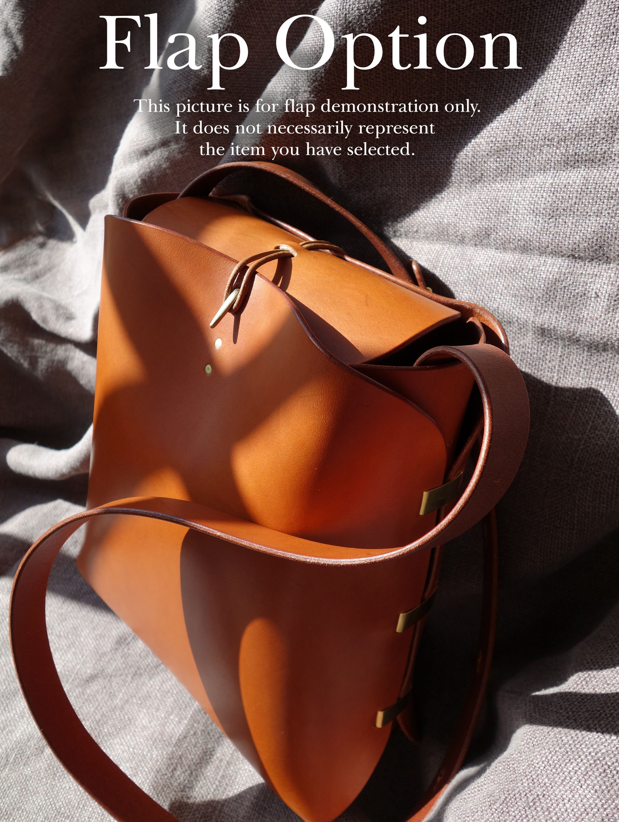 Small Bucket Bag in Whisky Tan - Etsy