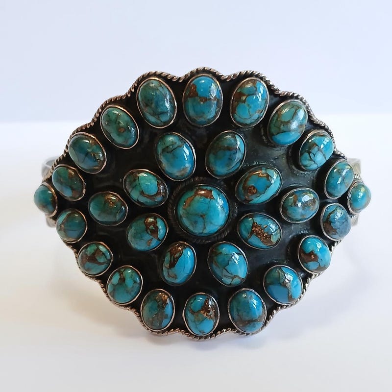 Turquoise Cuff - Etsy