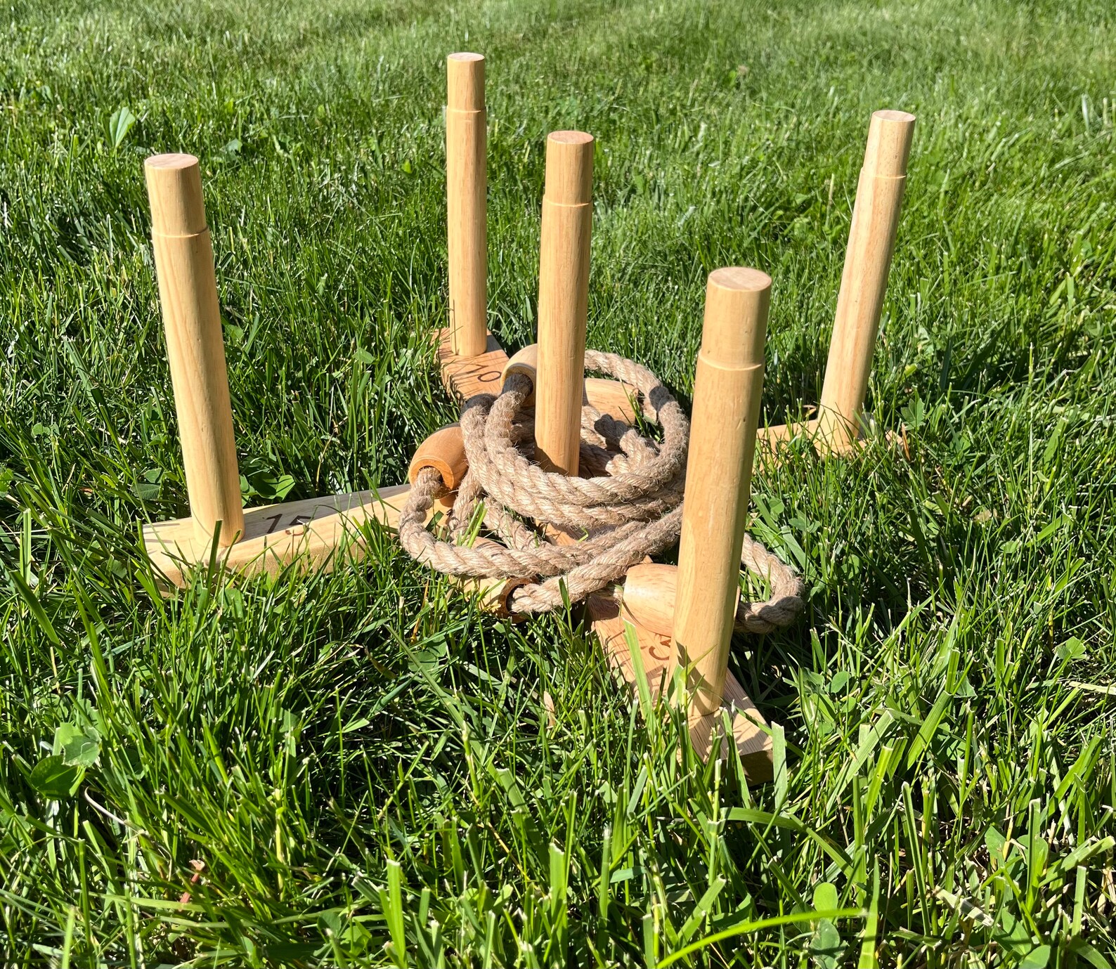 Ring Toss Outdoor Lawn Game Backyard Party Supply School Carnival Camp ...